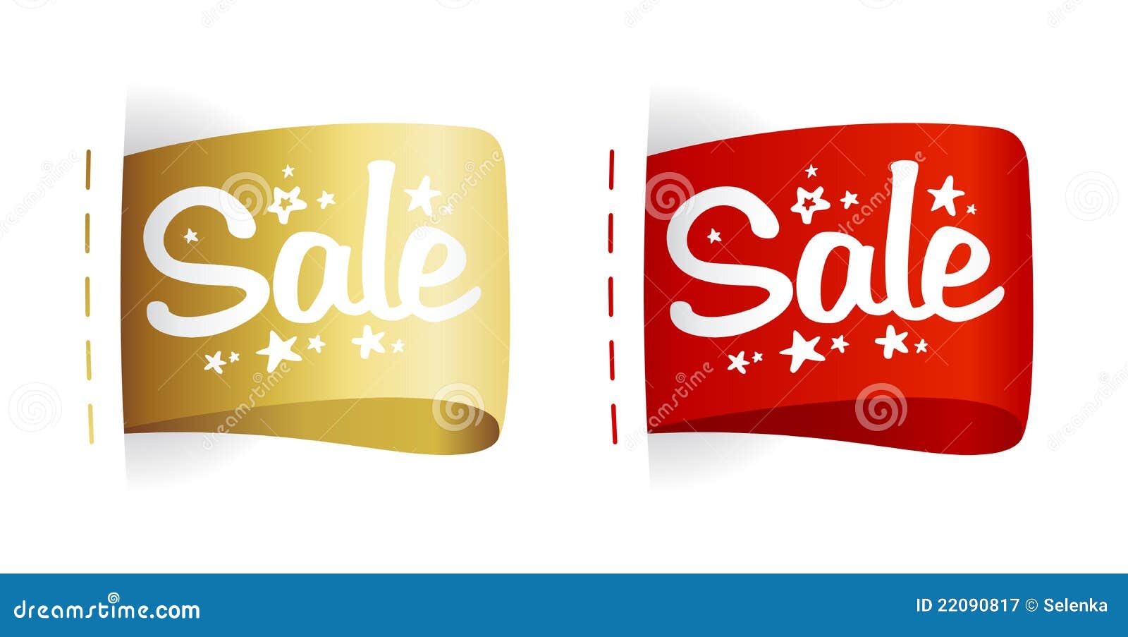 Labels Sale. stock vector. Illustration of fashion, product - 22090817
