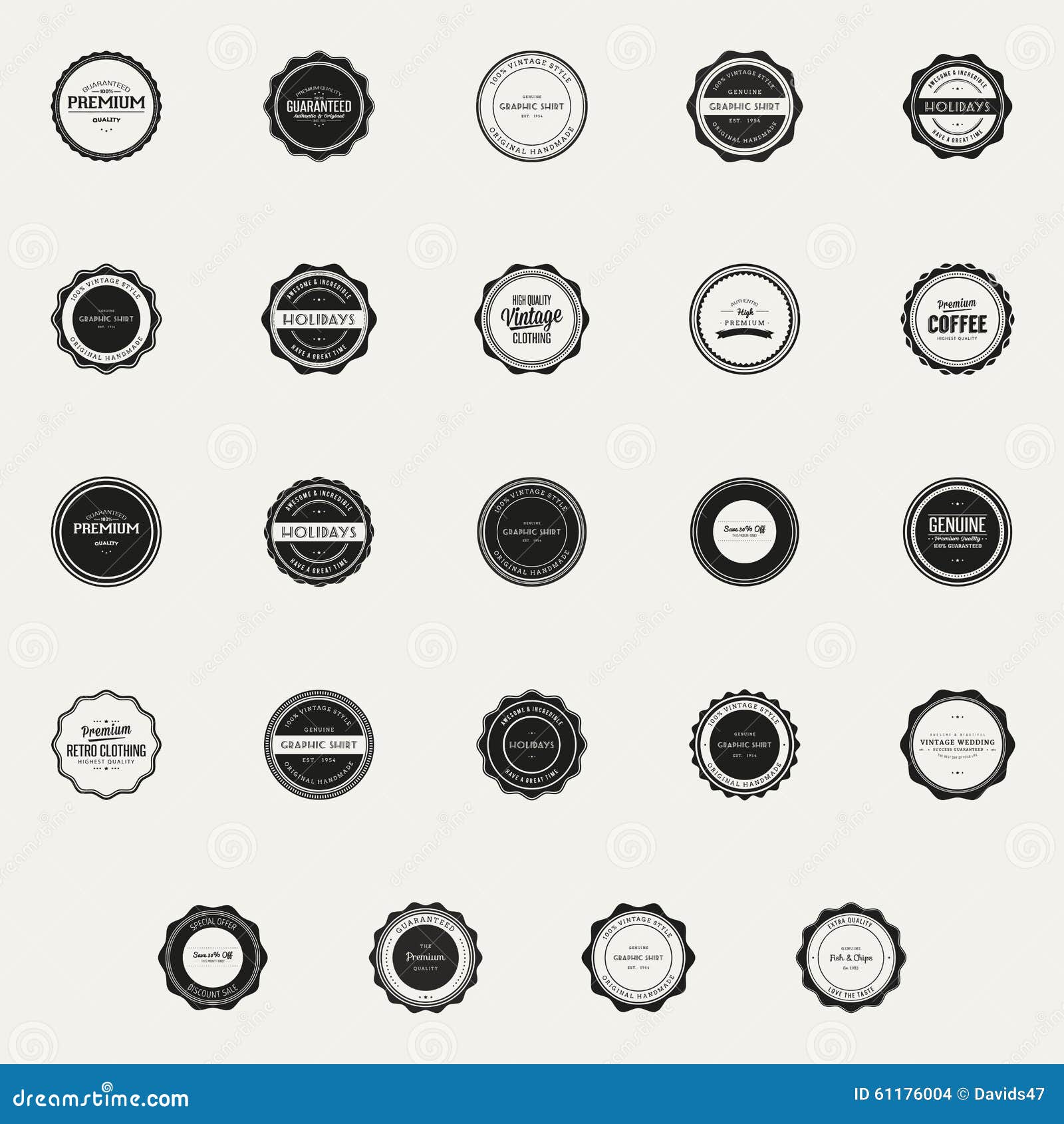 Labels stock vector. Illustration of shape, group, design - 61176004