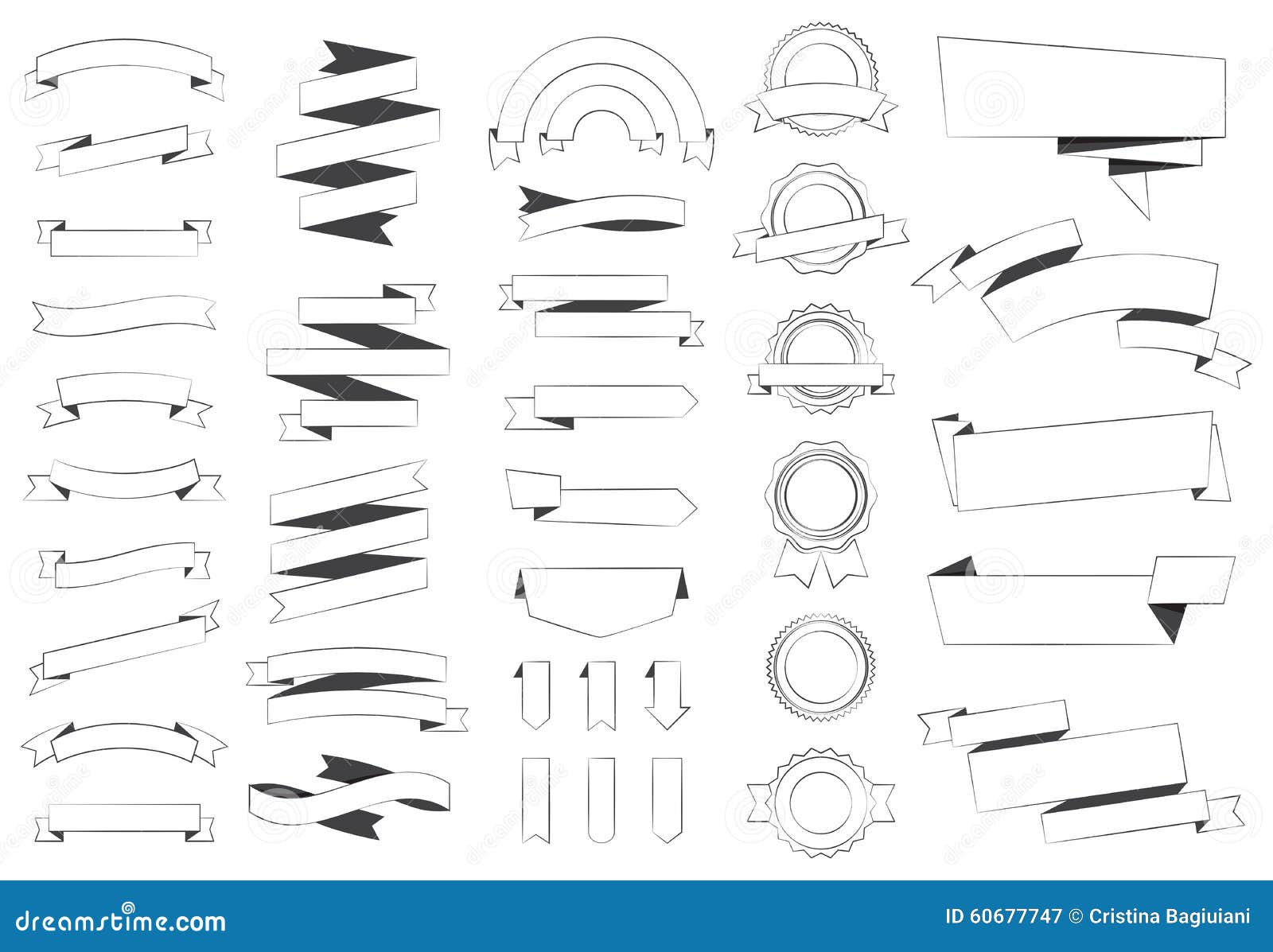 Labels Tag Sticker Banners Vector Stock Vector - Illustration of ...
