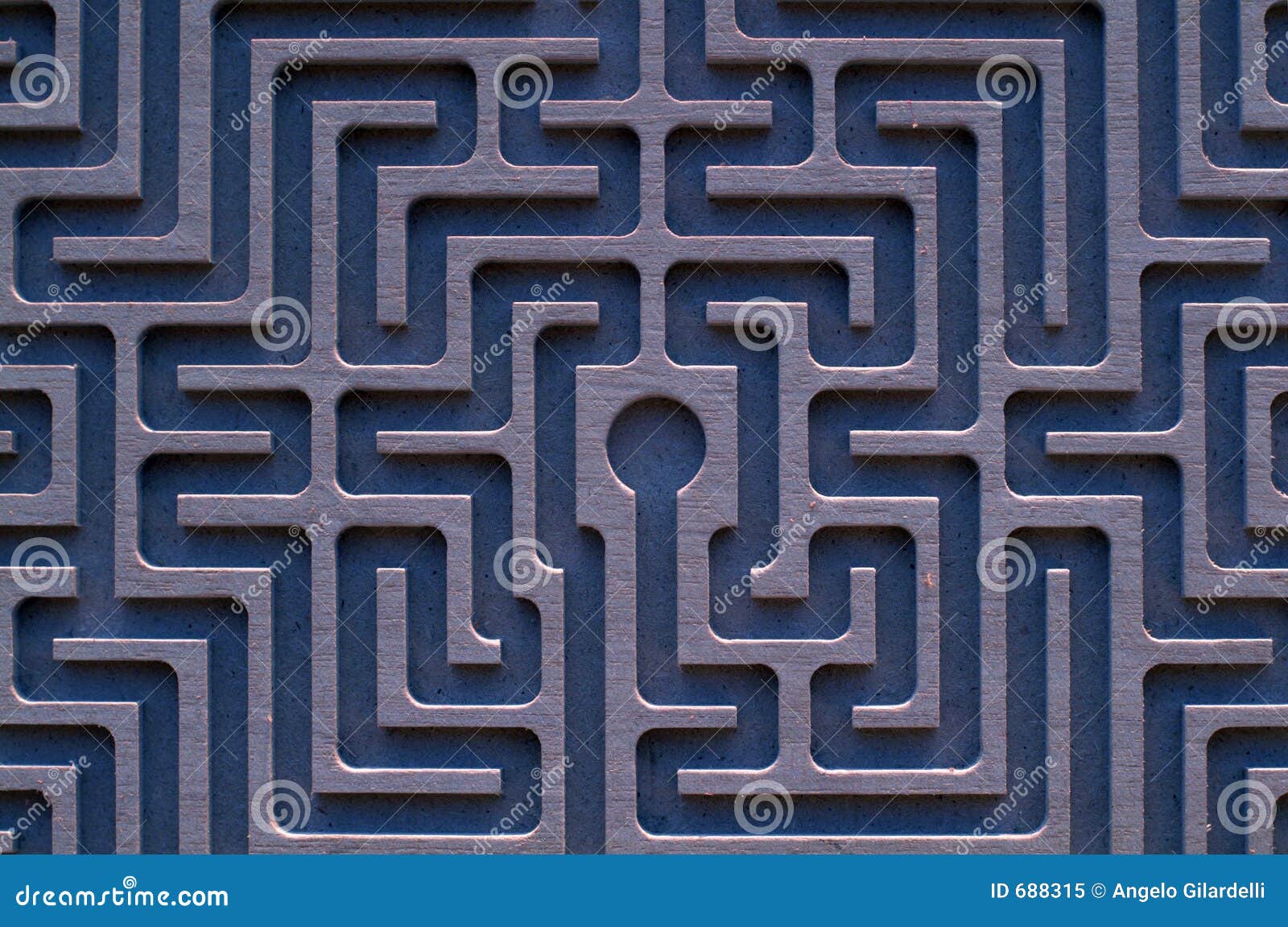 Laberinto imagen de archivo. Imagen de piel, rompecabezas - 688315