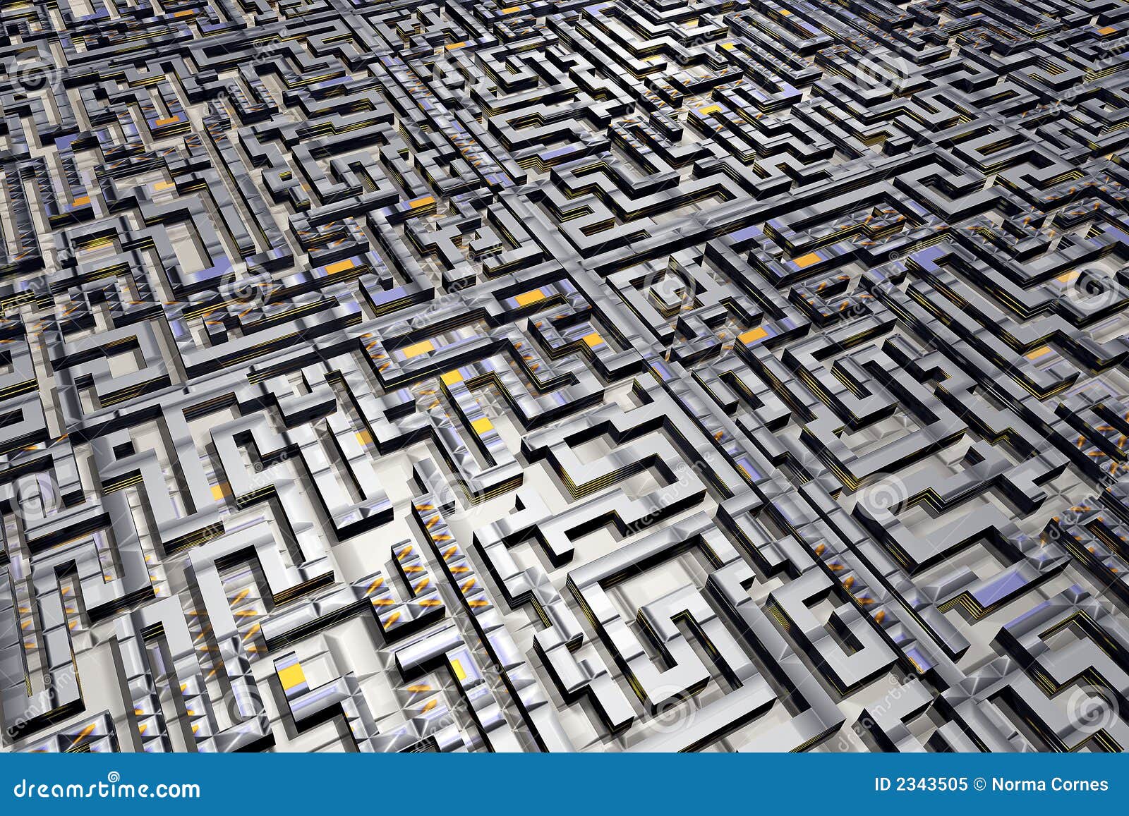 Laberinto De La Ciudad Del Laberinto Stock de ilustración - Ilustración ...