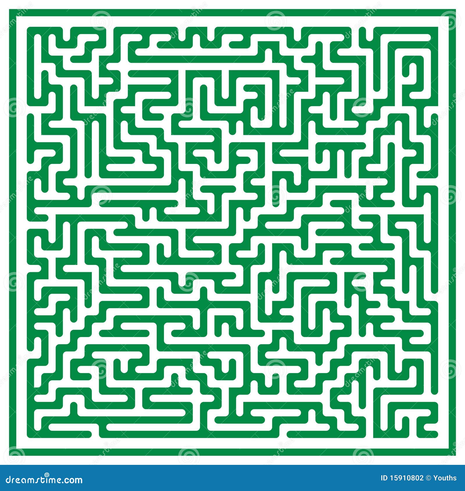 Laberinto (vector) ilustración del vector. Ilustración de complicado ...