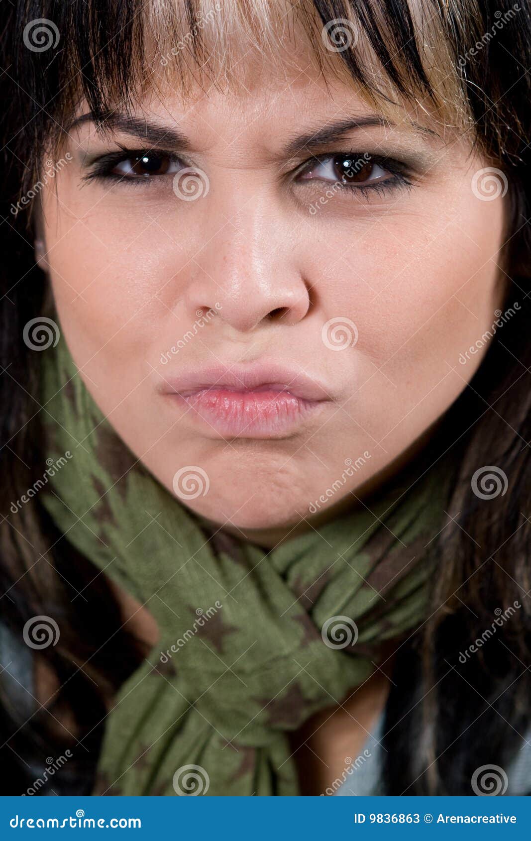 Labios Puckered imagen de archivo. Imagen de sano, maquillaje - 9836863