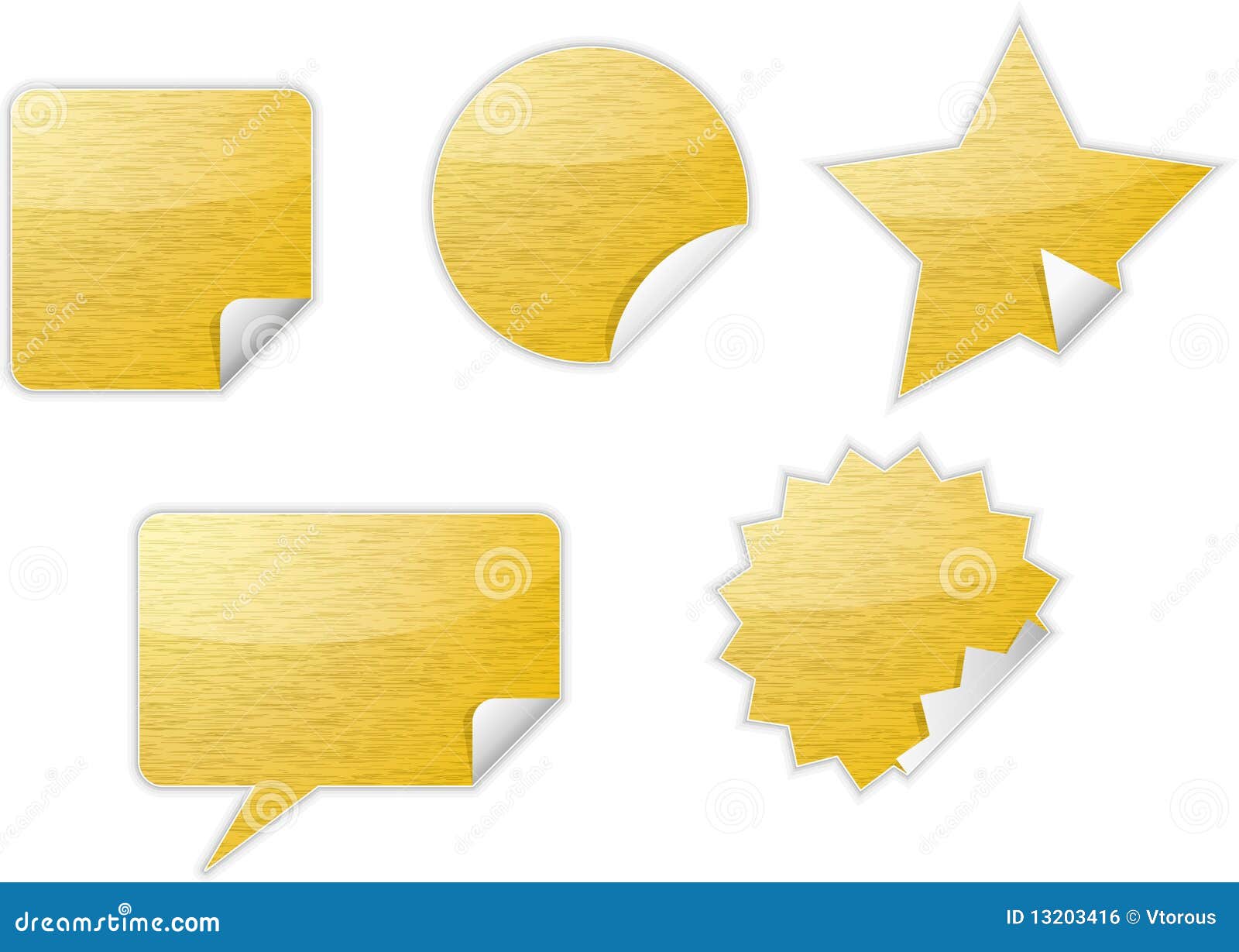 Lables stock vector. Illustration of contemporary, reflection - 13203416