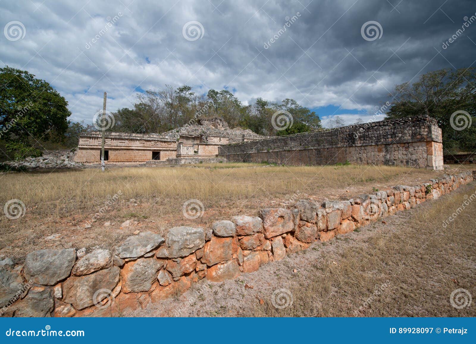 Labna mayan ruins stock image. Image of archeology, labna - 89928097