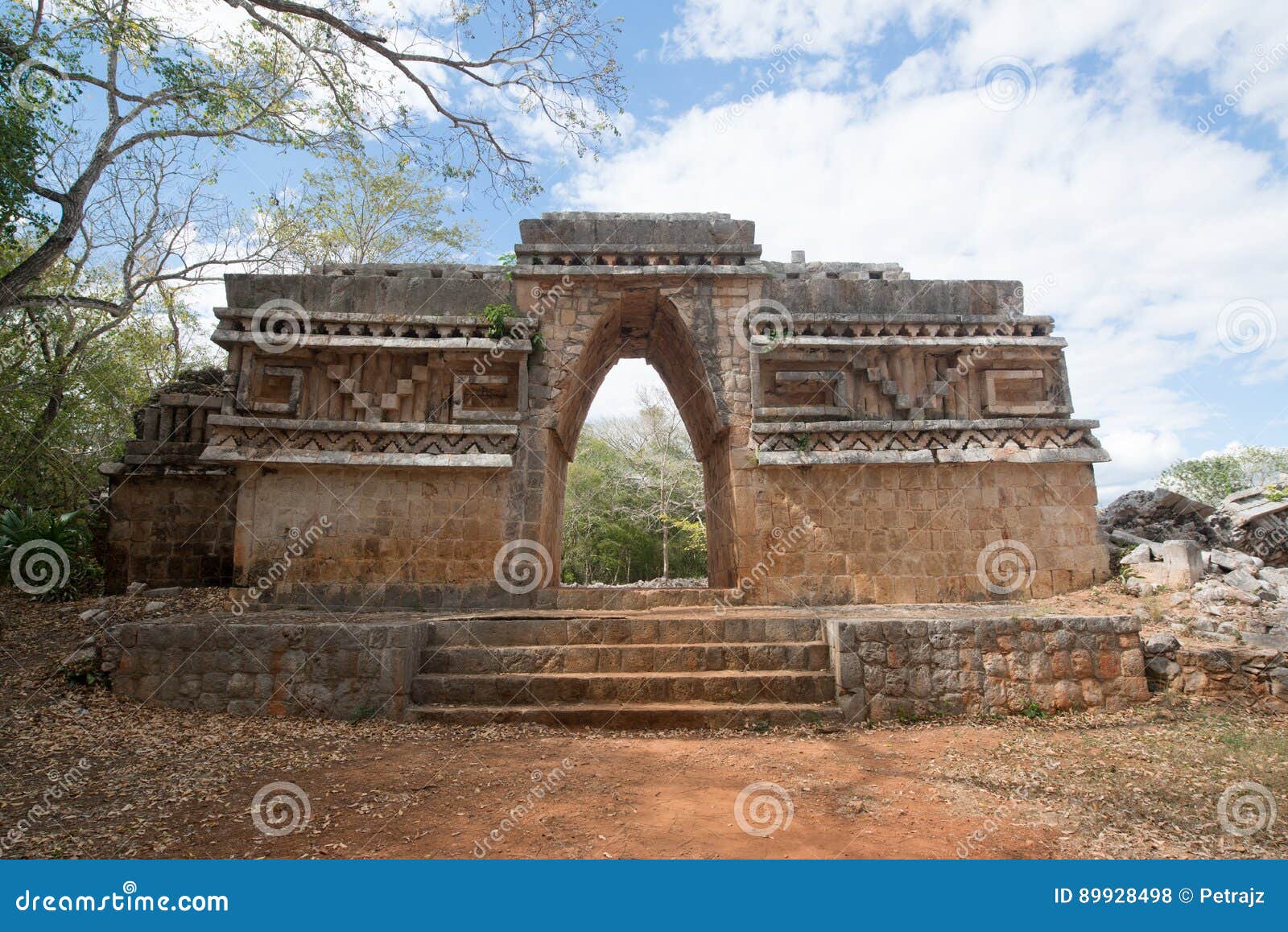 Labna mayan ruins stock photo. Image of historical, ruins - 89928498
