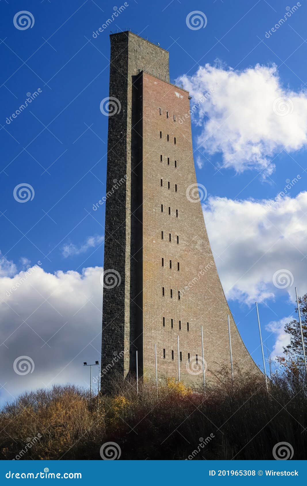 LABOE, GERMANY - Nov 08, 2020: Huge World War Monument at the Beach of ...