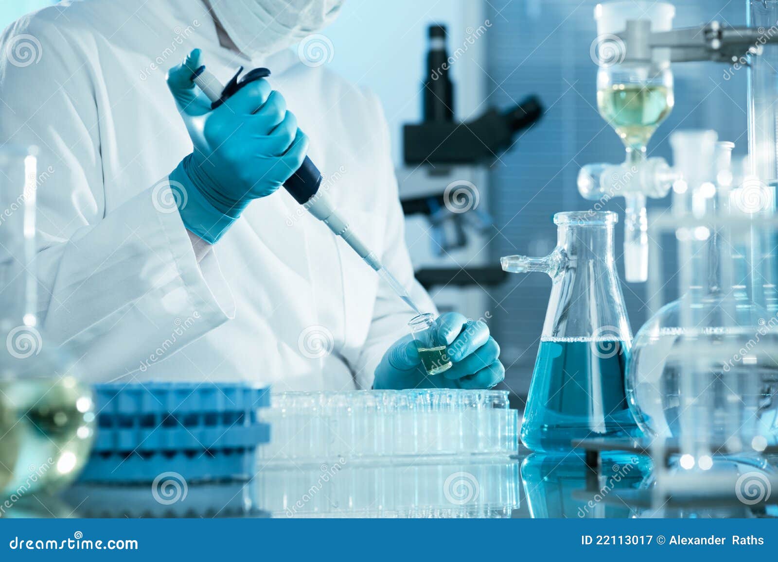Labor stockbild. Bild von doktor, krankenhaus, chemiker - 22113017