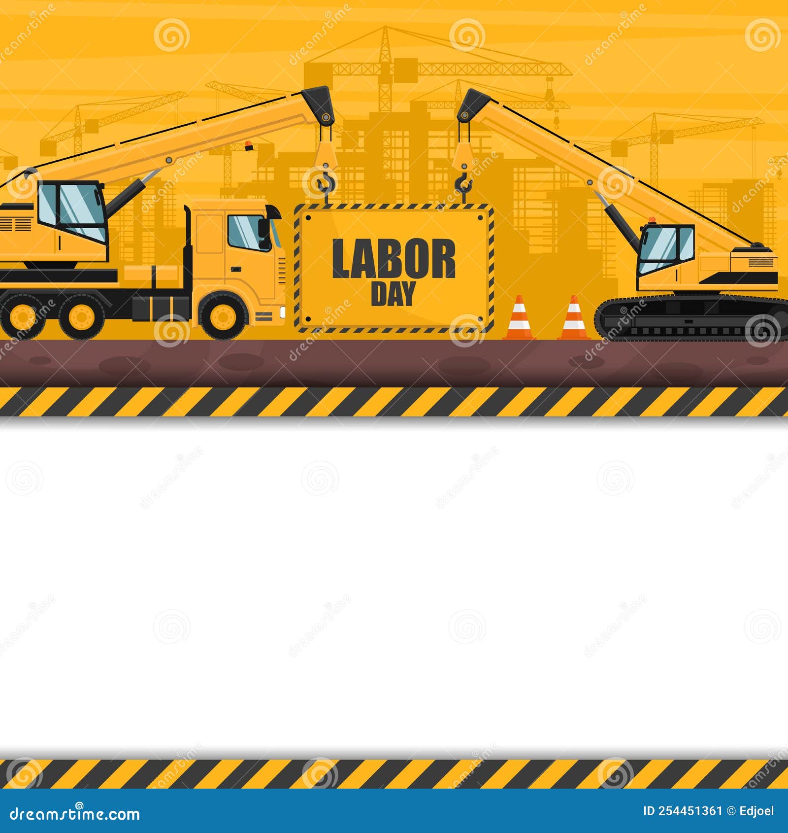 Telescopic Crane On Caterpillars. Warning Overhead Load. Work Accident ... Telescopic Crane On Caterpillars. Warning Overhead Load. Work Accident ...