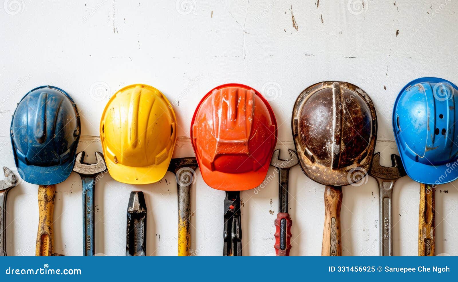 Safety Helmets Royalty-Free Stock Photo | CartoonDealer.com #46392399