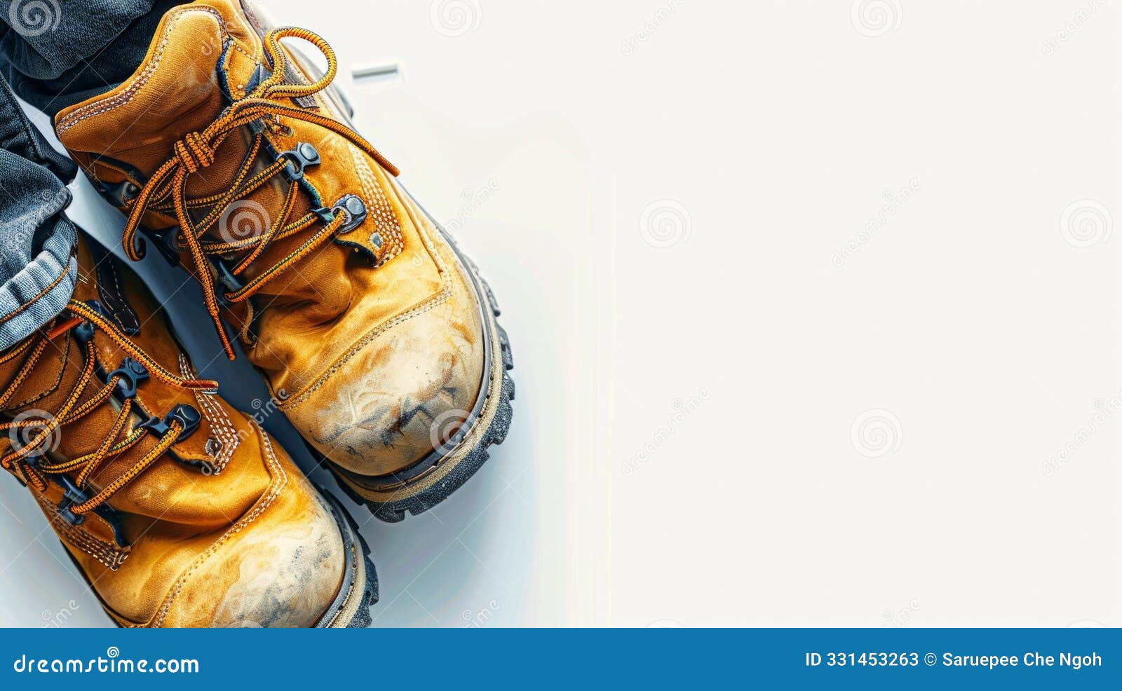 Labor Day Frame Border Background With Work Boots And Tools Celebrate ...