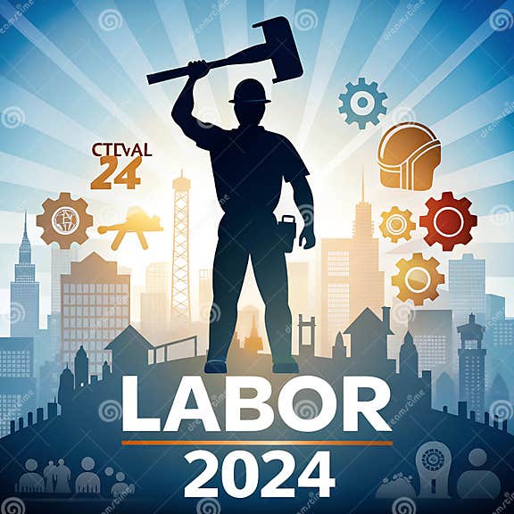 Labor Day Graphics Illustration Vector Design Labor Day Graphics Stock ...