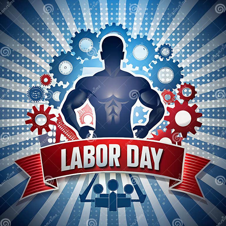 Labor Day Graphics Illustration Vector Design Labor Day Graphics Stock ...