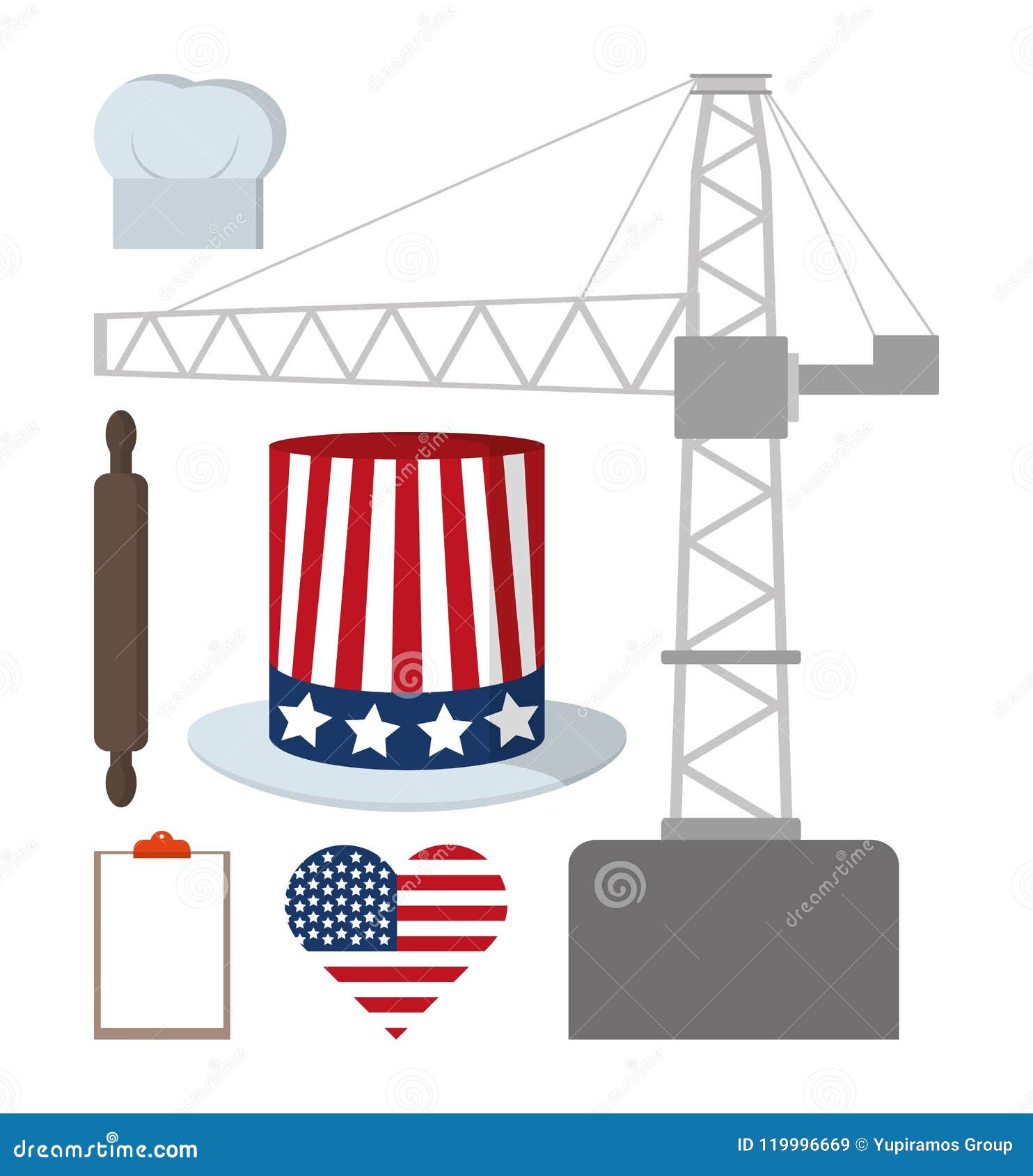 Labor day icons stock vector. Illustration of design - 119996669