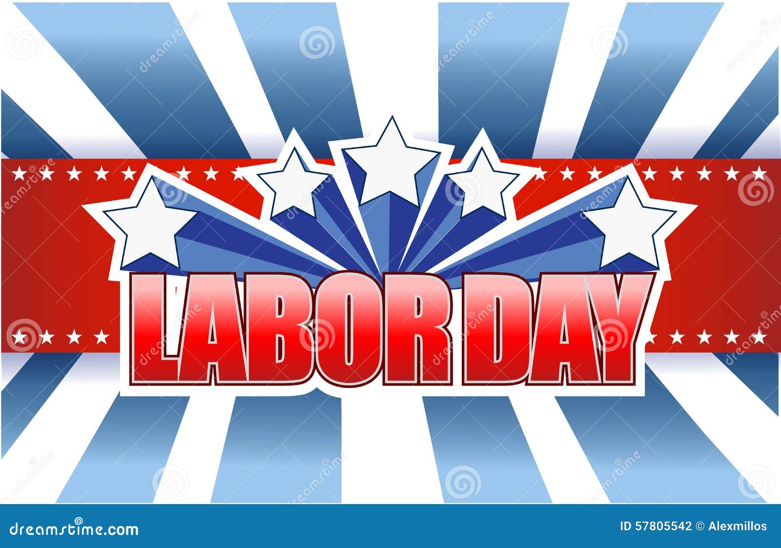 Labor Day Sign Illustration Design Graphic Stock Illustration ...
