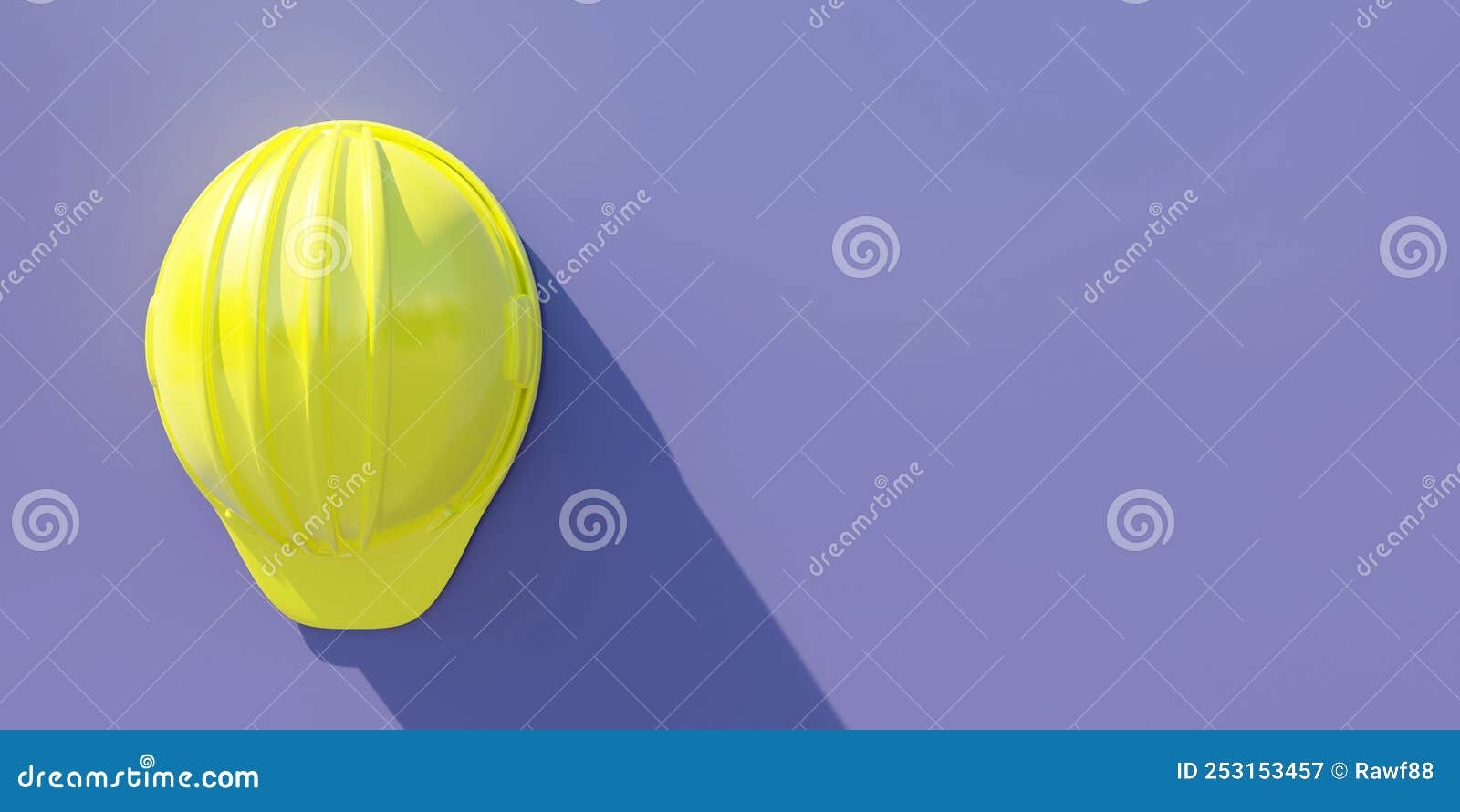 Labor Hardhat. Construction Yellow Color Safety Helmet, Copy Space ...
