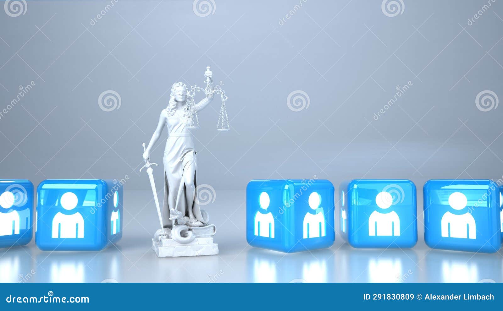 Labor Law - 3d Illustration Stock Illustration - Illustration of ...