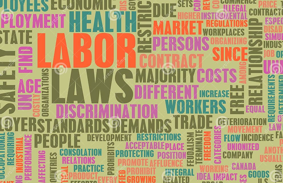 Labor Laws stock illustration. Illustration of rights - 17983053