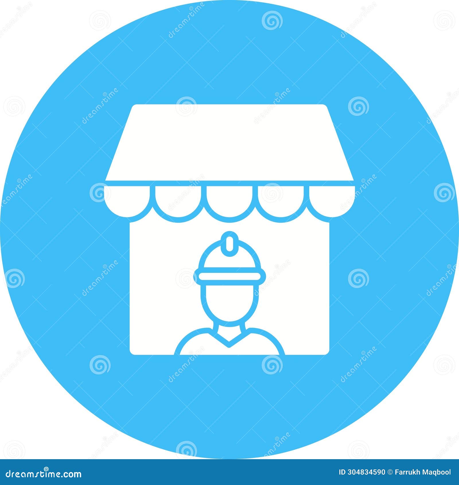 Labor Market Icon Vector Image. Stock Vector - Illustration of workers ...