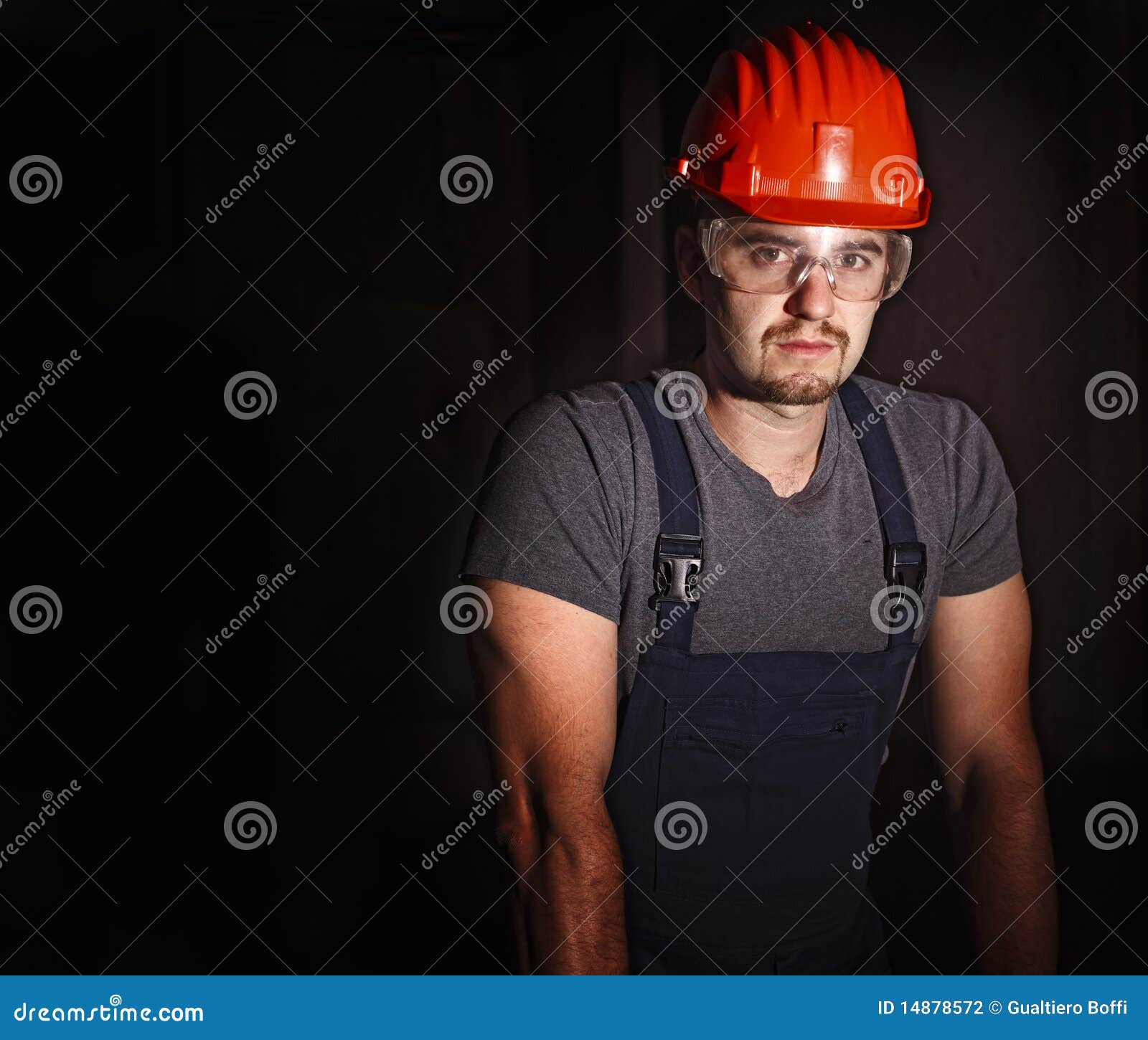 Labor portrait stock photo. Image of safety, confident - 14878572