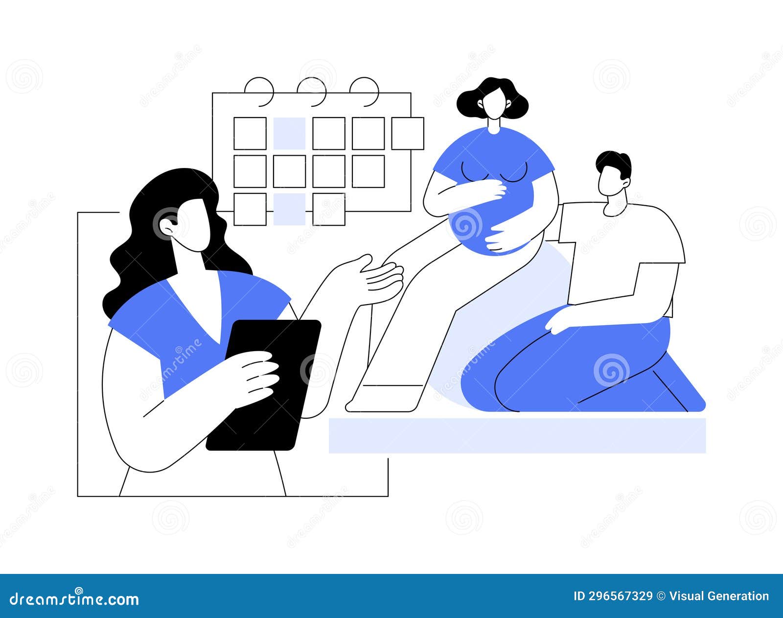 Labor Preparation Classes Abstract Concept Vector Illustration. Stock ...