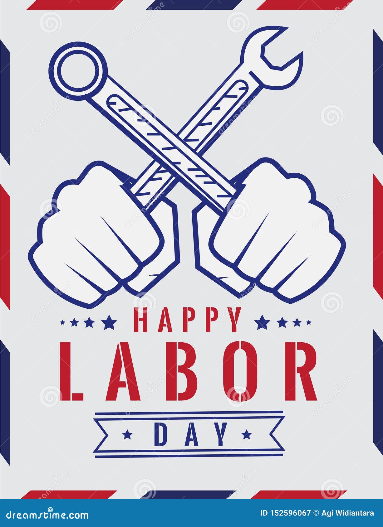 Labor Simple Illustration Poster Design Stock Illustration ...