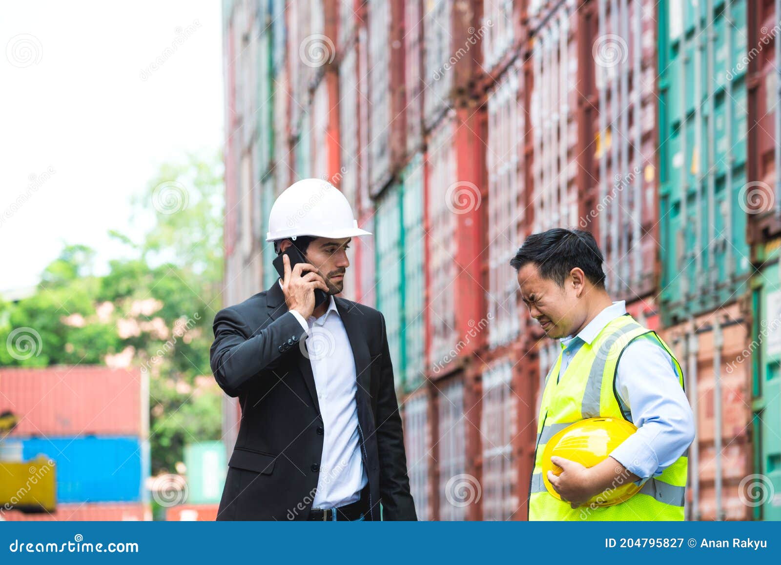 Labor or Worker is Apologizing To Business Man or Boss about His ...