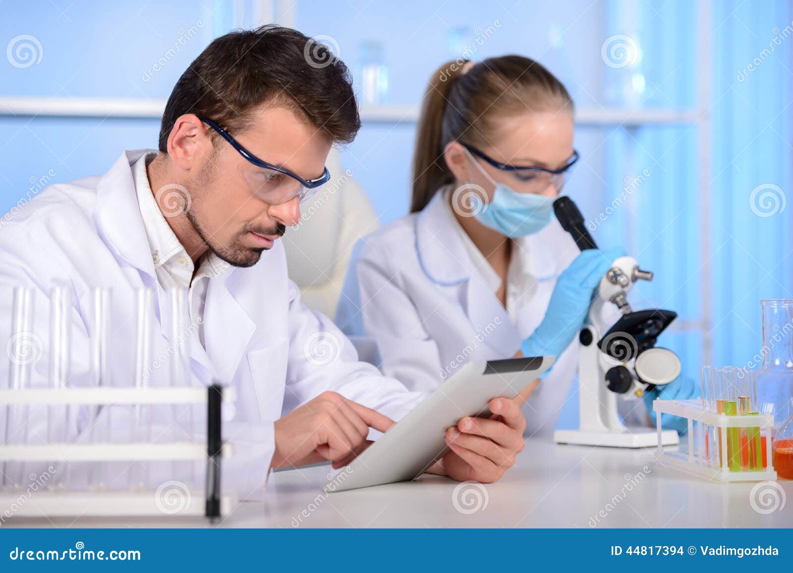 Laboratorium stock foto. Image of experiment, ziekenhuis - 44817394