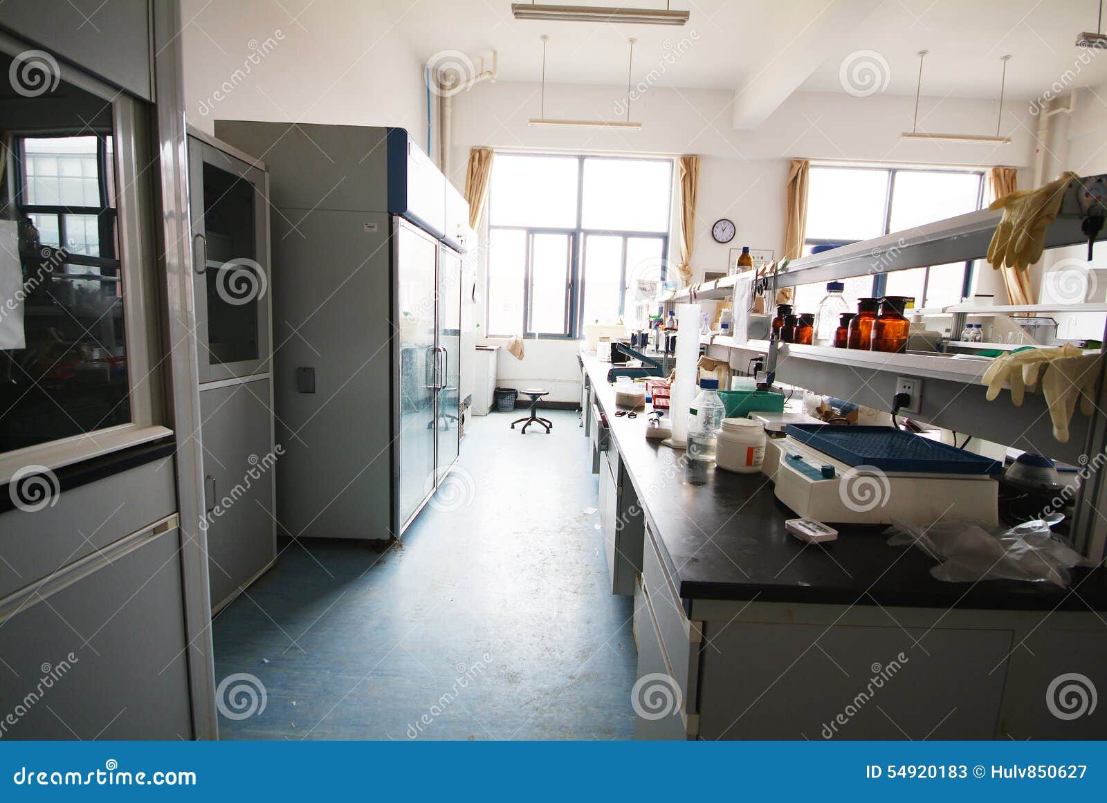 Laboratorium stock afbeelding. Image of biochemie, ontwikkeling - 54920183