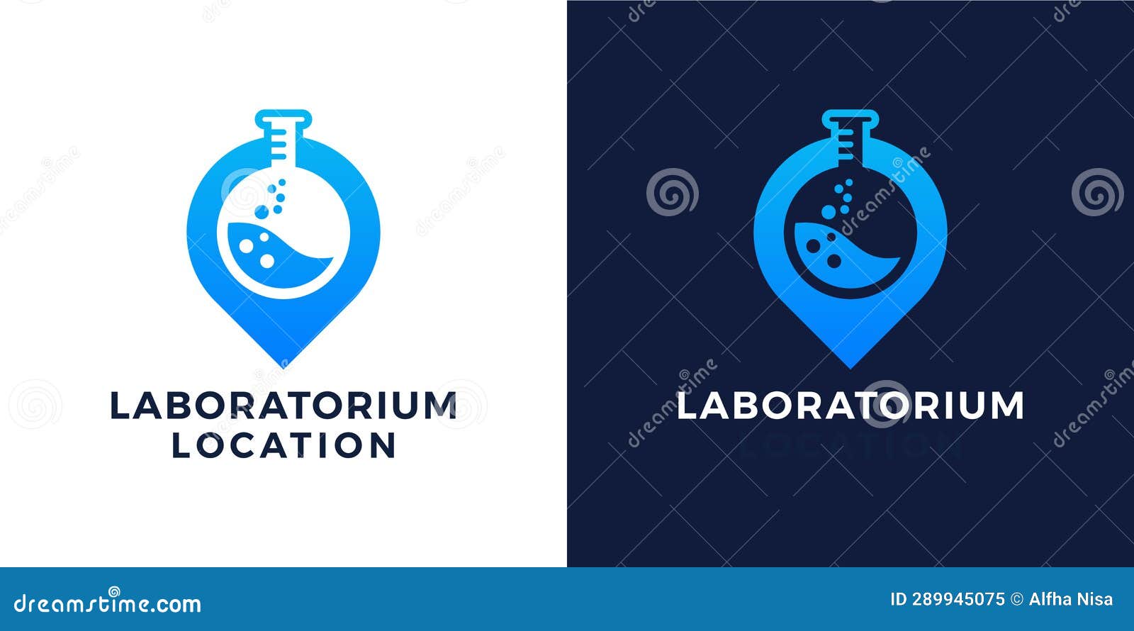 Laboratorium and Location Combination Luxury Logo Design Inspirations ...