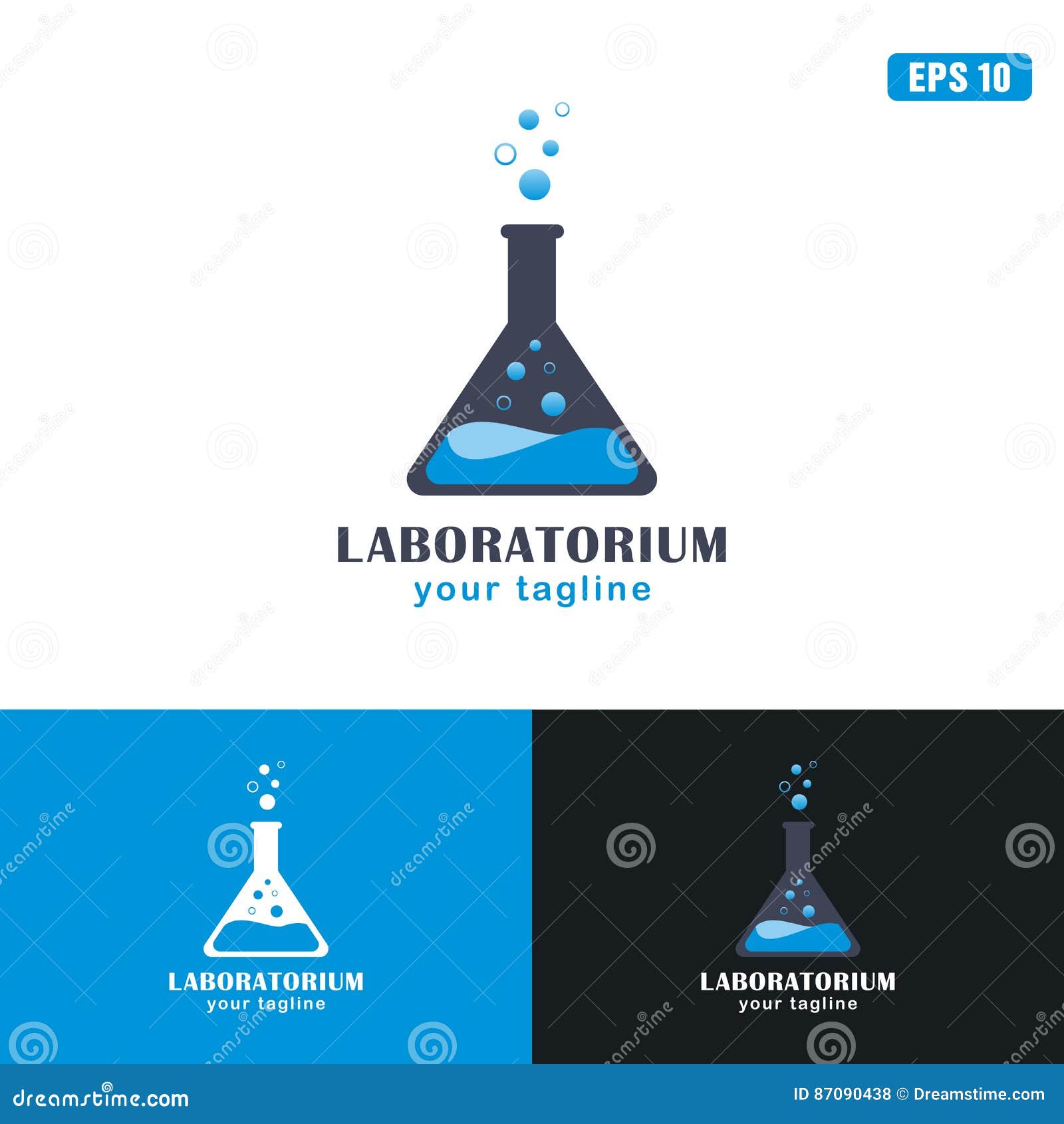 Laboratorium Logo / Icon Vector Design Business Logo Idea Stock Vector ...