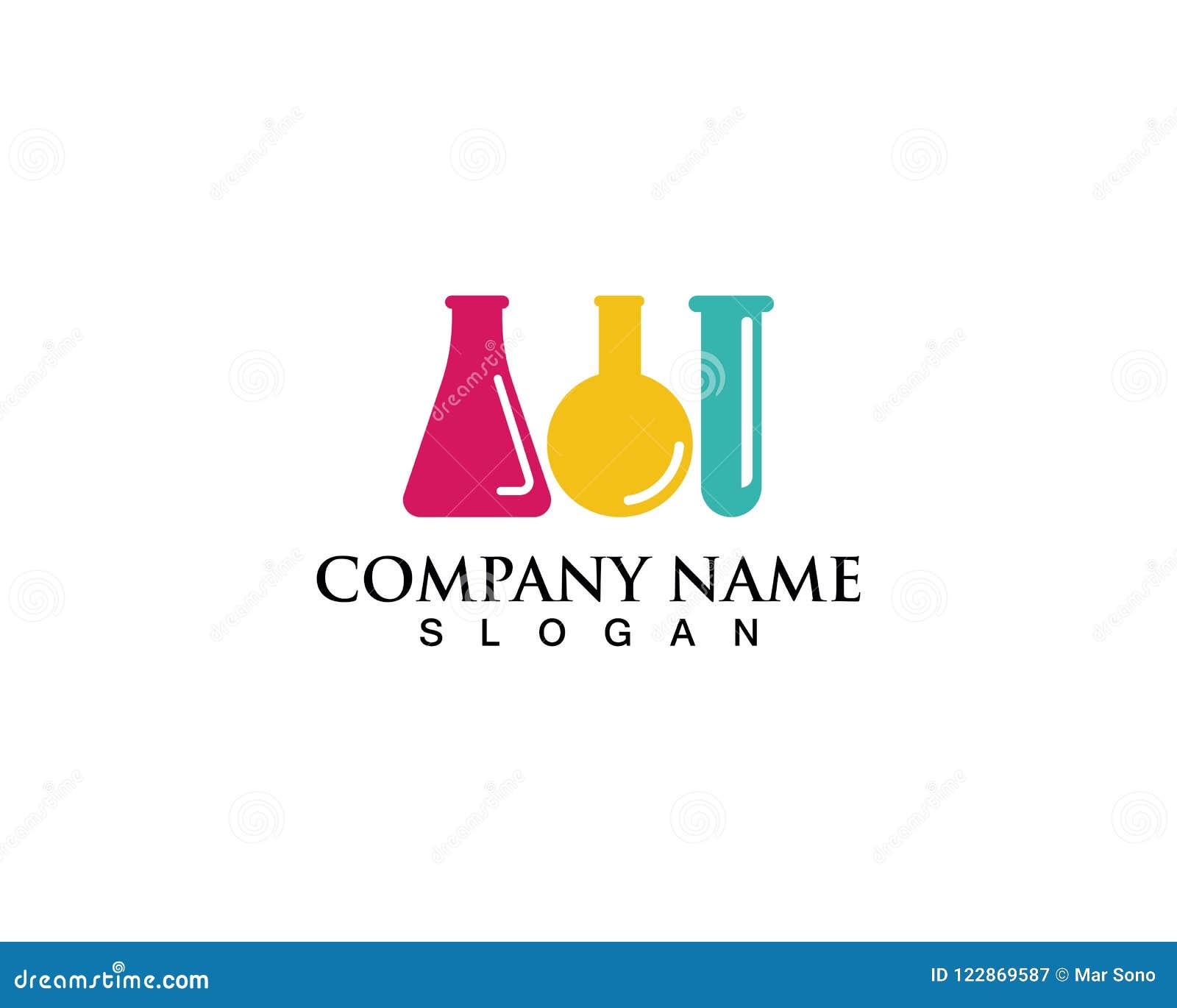 Laboratorium Logo and Symbols Vector Lab Stock Illustration ...