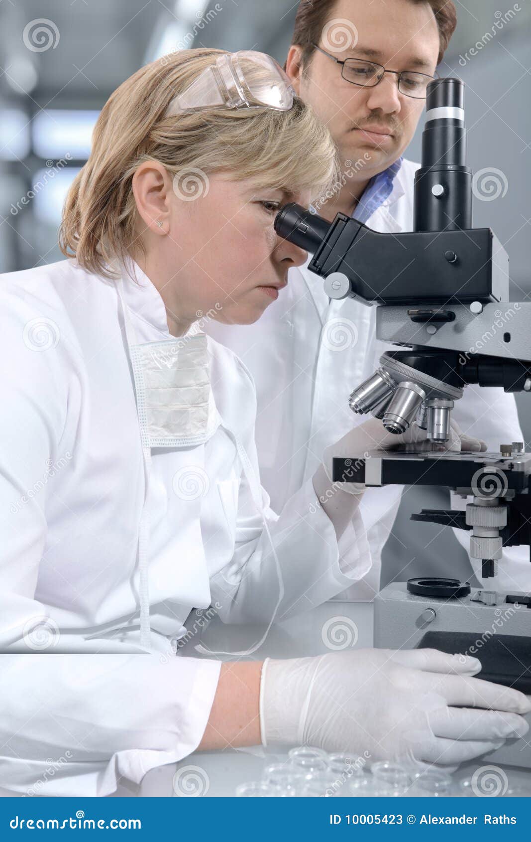 Laboratory stock image. Image of laboratory, genes, beaker - 10005423