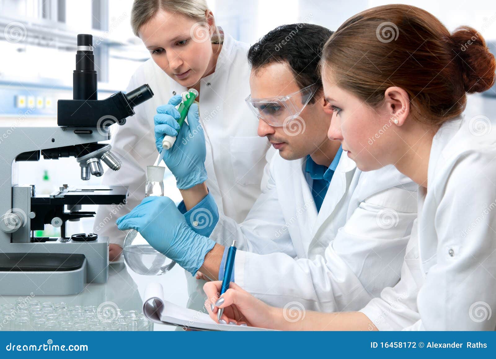 Laboratory stock photo. Image of liquid, medicine, medical - 16458172