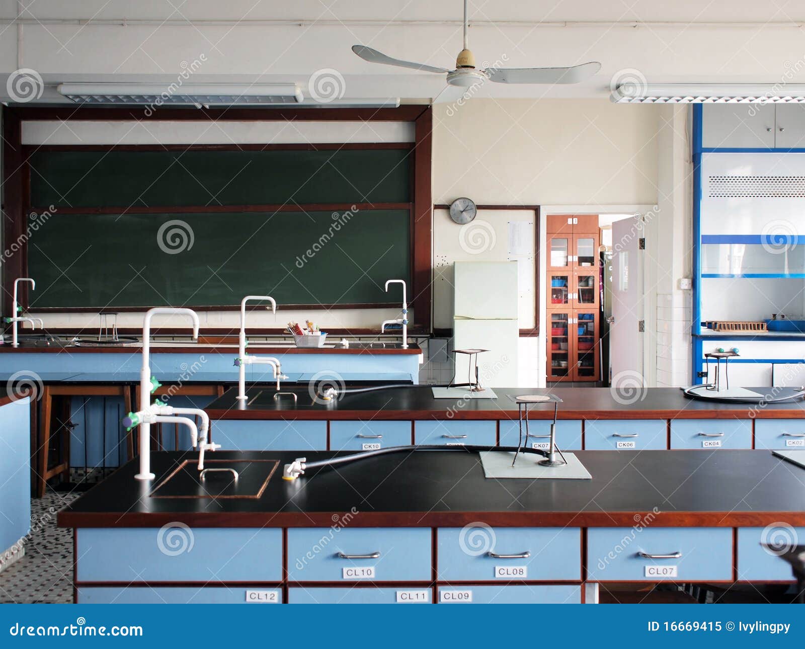 Laboratory stock image. Image of physics, blackboard - 16669415