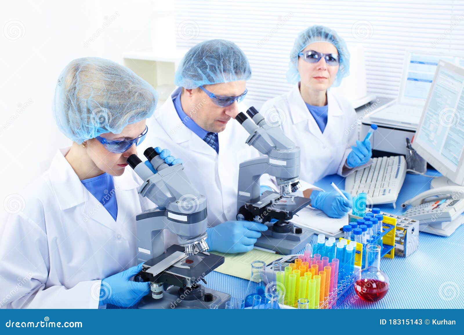 Laboratory stock image. Image of equipment, medical, chemical - 18315143