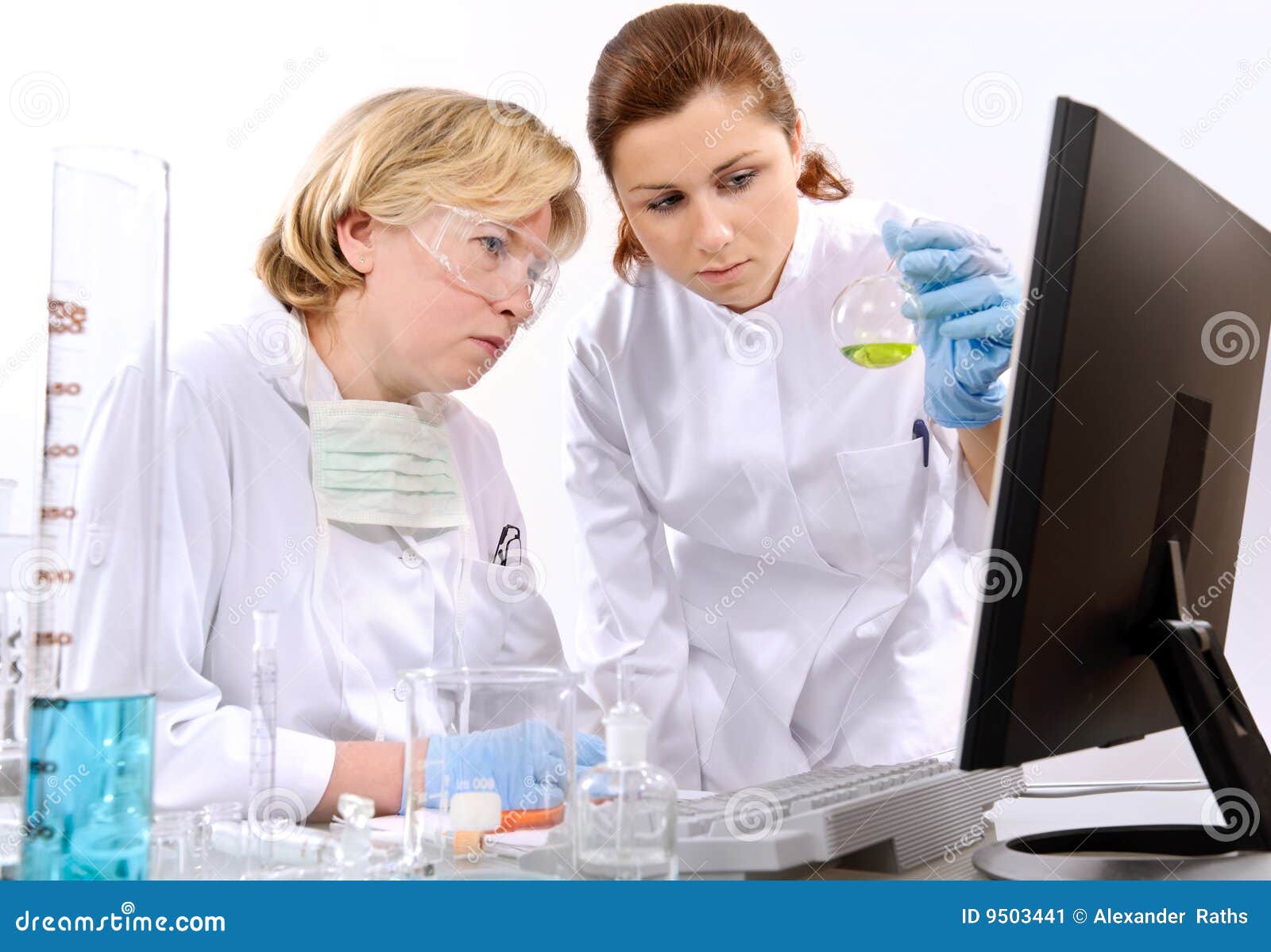 Laboratory stock image. Image of medical, physician, chemist - 9503441