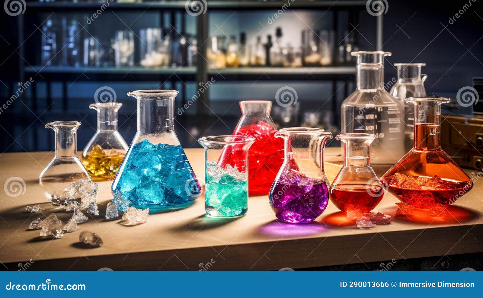 Laboratory Analysis of Crystal Substance. Laboratory Research on ...