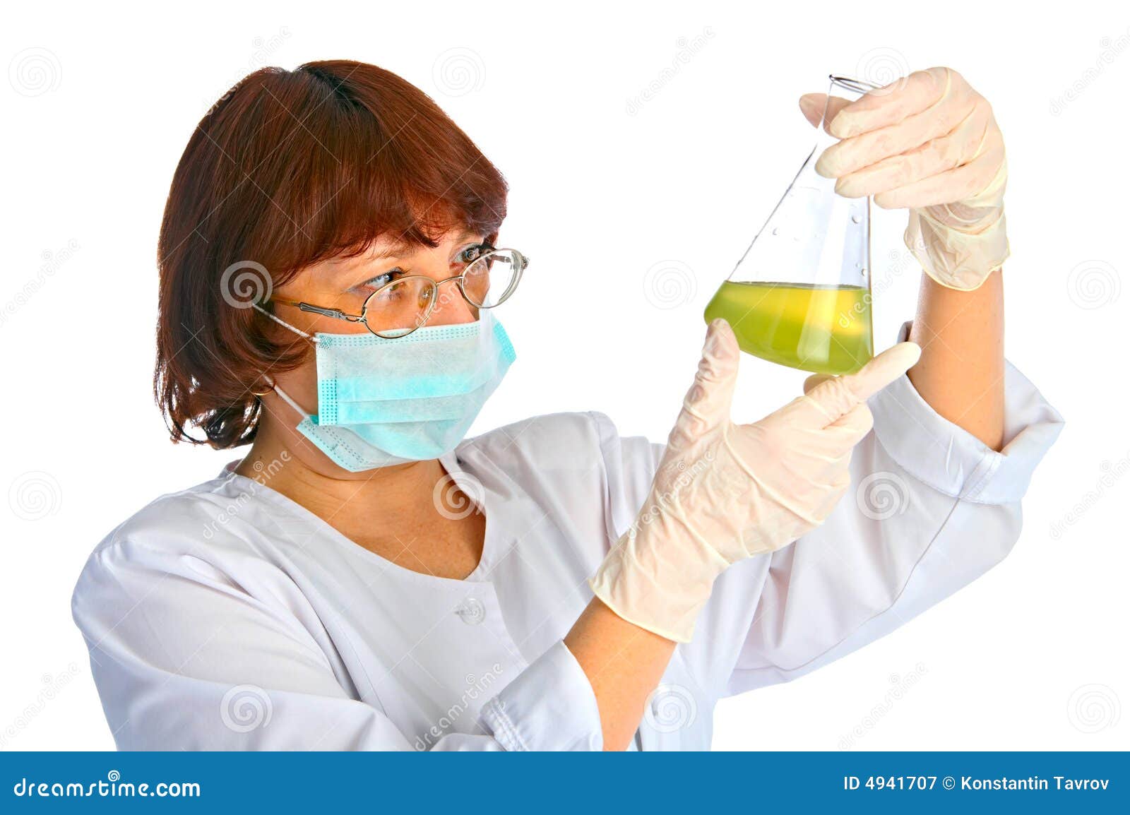 Laboratory assistant stock image. Image of preparation - 4941707