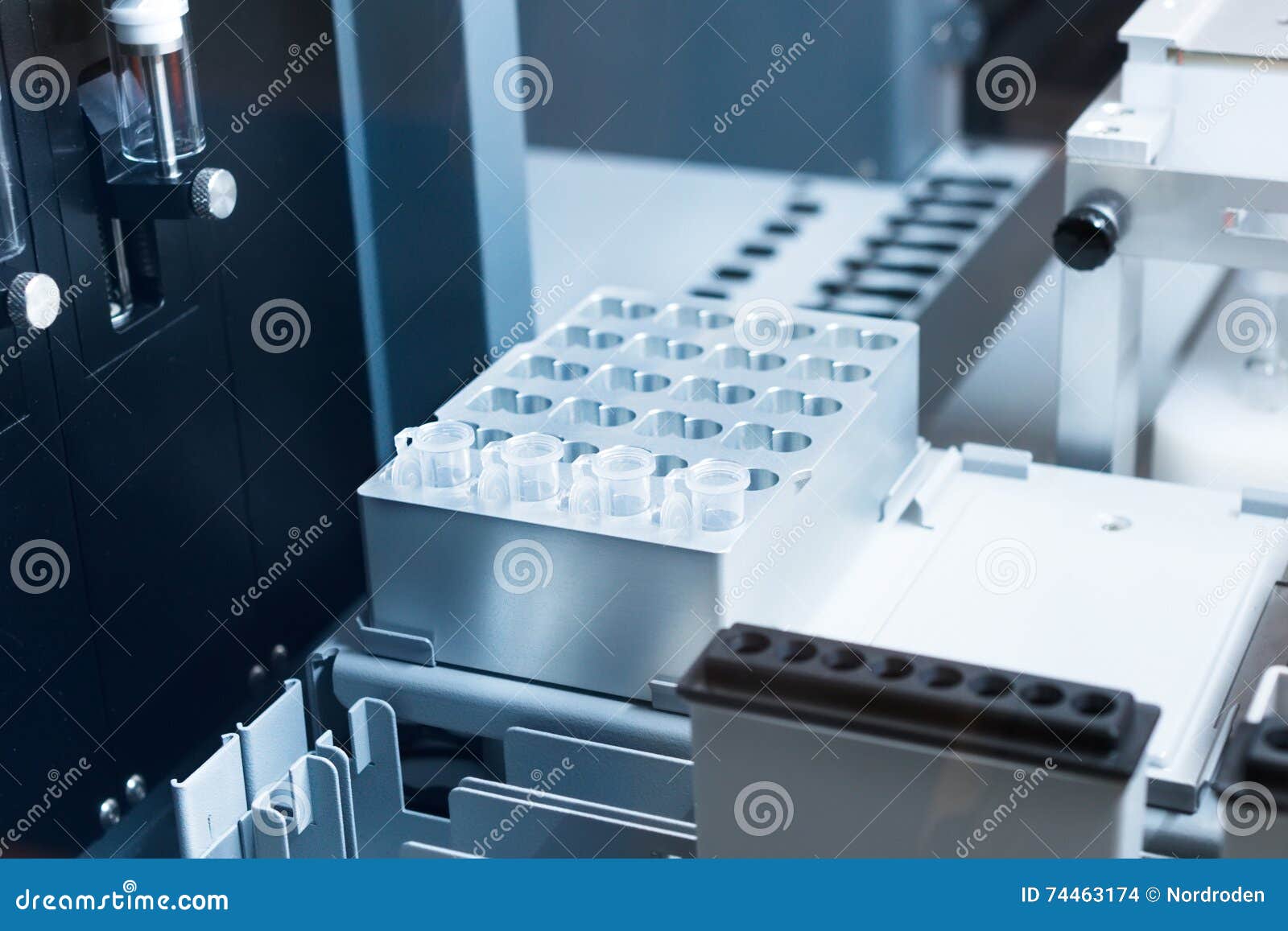 Laboratory Automatic Machine. Stock Photo - Image of discovery ...