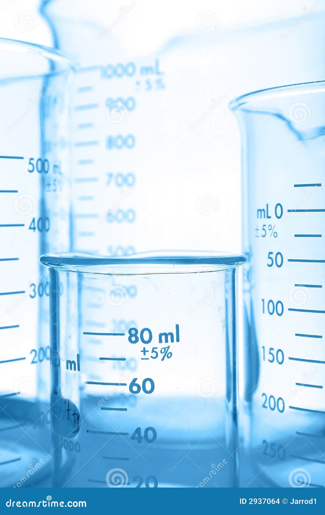 Laboratory beakers stock photo. Image of medicine, accuracy - 2937064