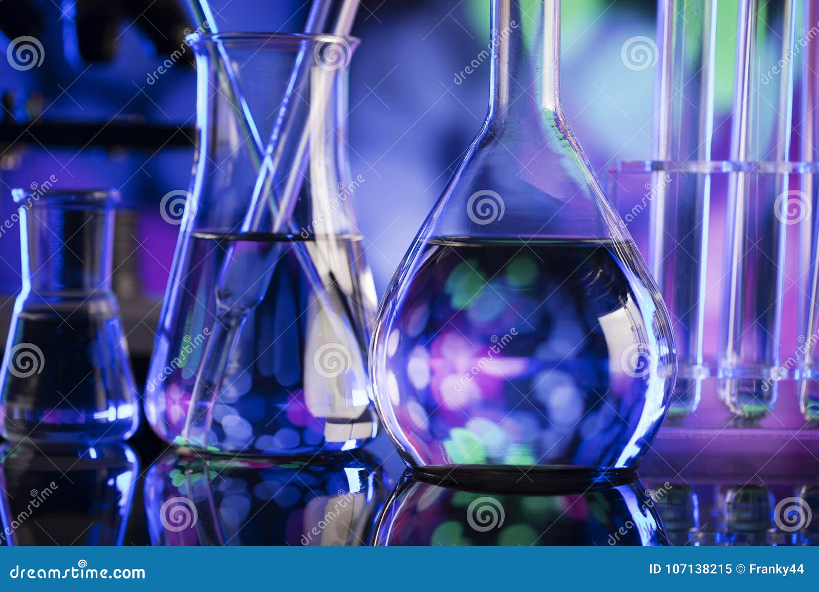 Science Experiment Concept Background - Laboratory. Stock Image - Image ...