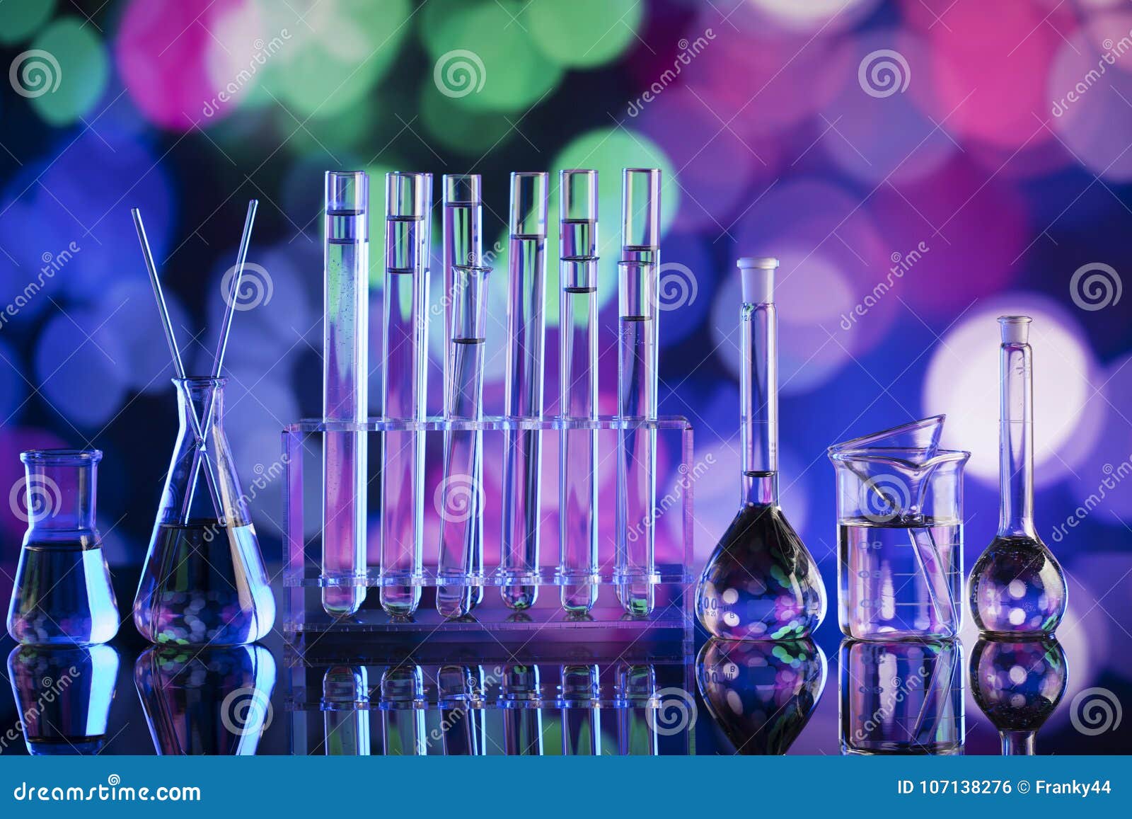 Science Experiment Concept Background - Laboratory. Stock Photo - Image ...
