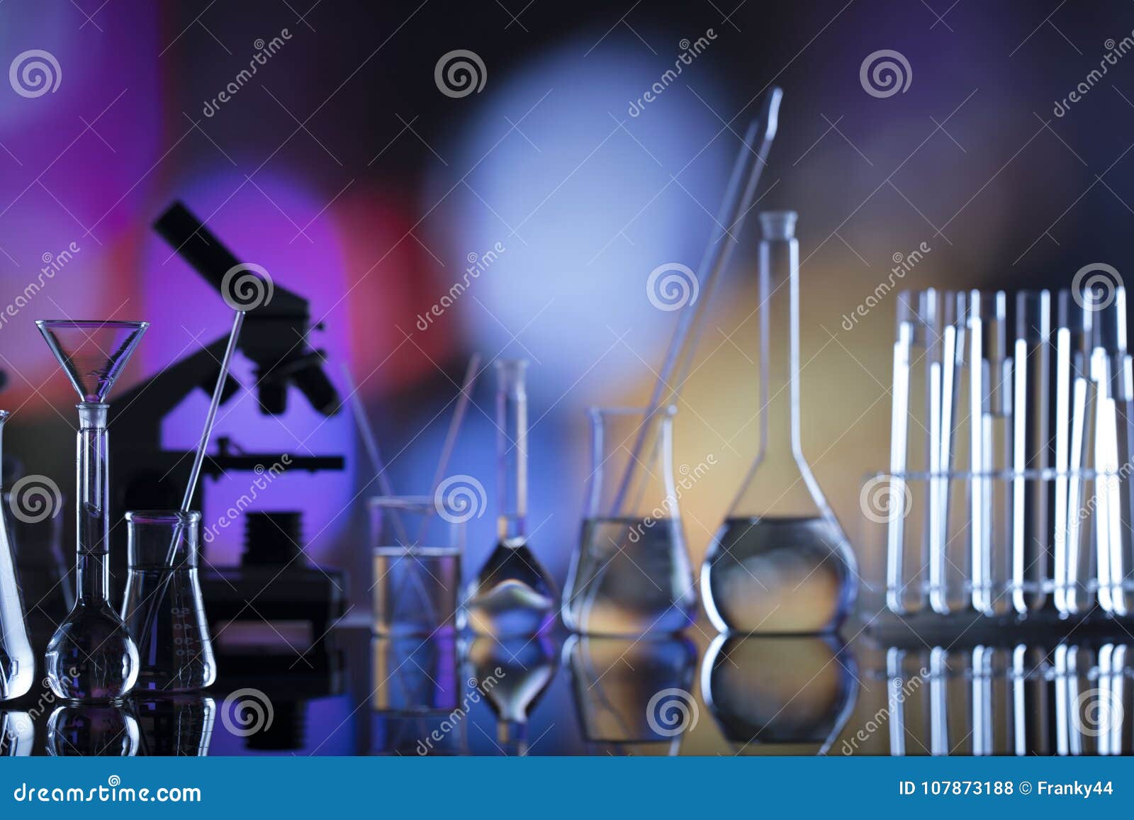 Science Experiment Concept with Bokeh Background. Stock Photo - Image ...