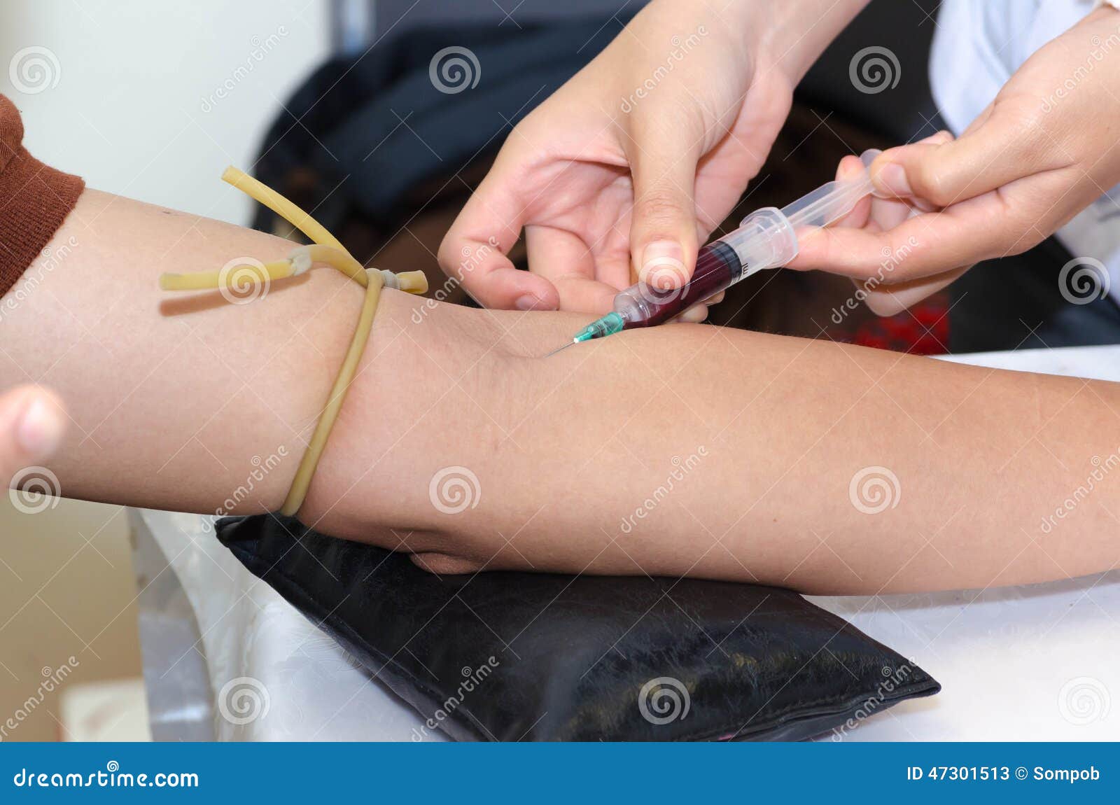 Laboratory in during Blood Research Stock Image - Image of health ...