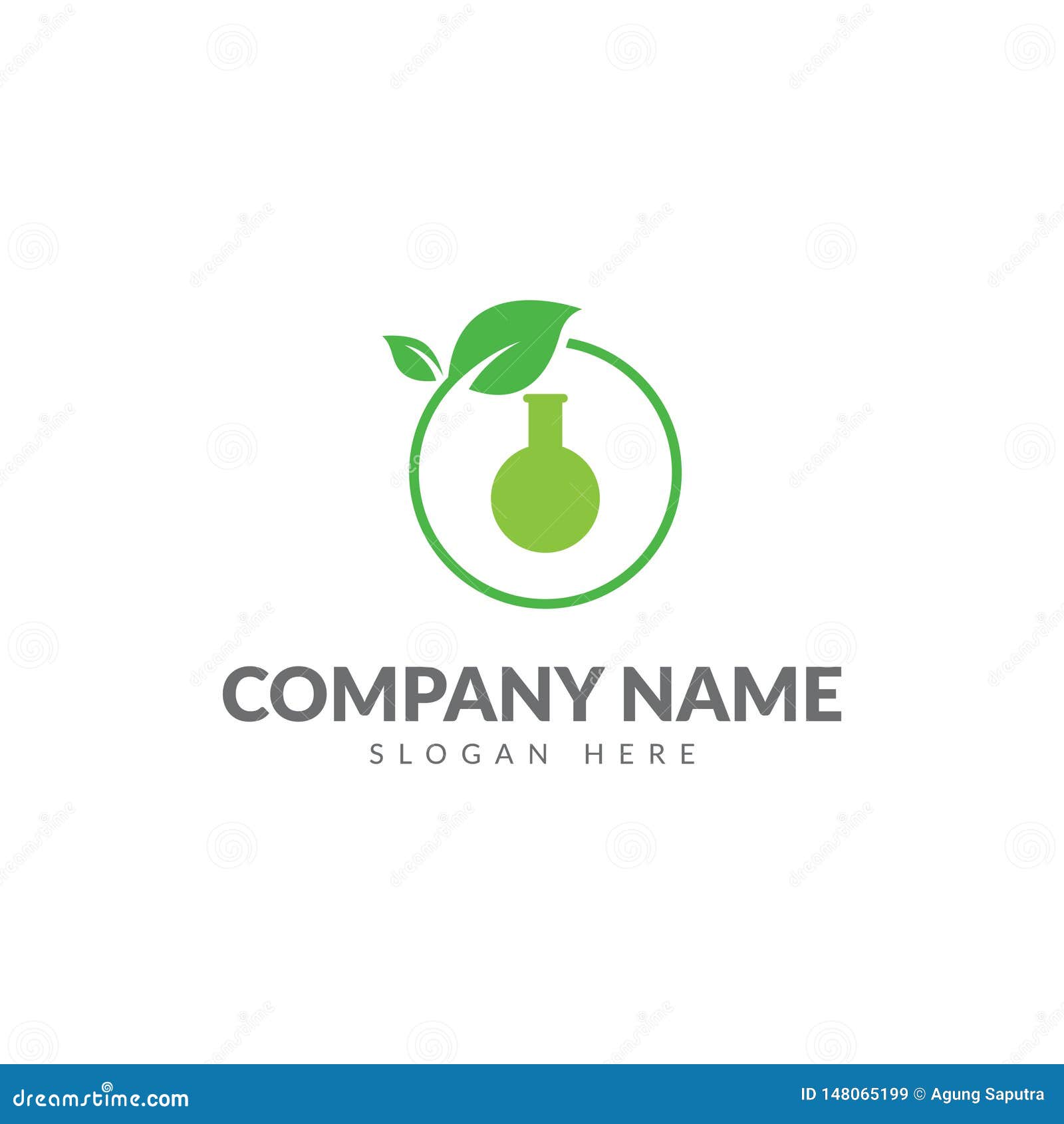 Laboratory Bottle Logo Template Stock Vector - Illustration of market ...