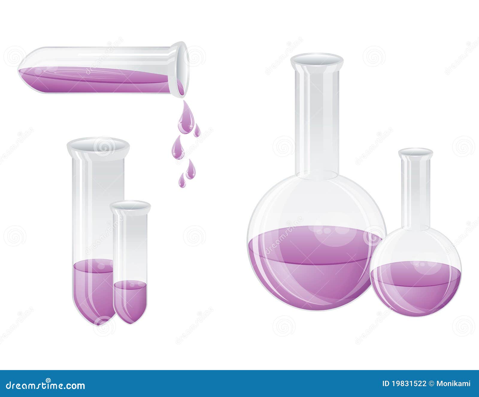 Laboratory bottles stock vector. Illustration of chemical - 19831522
