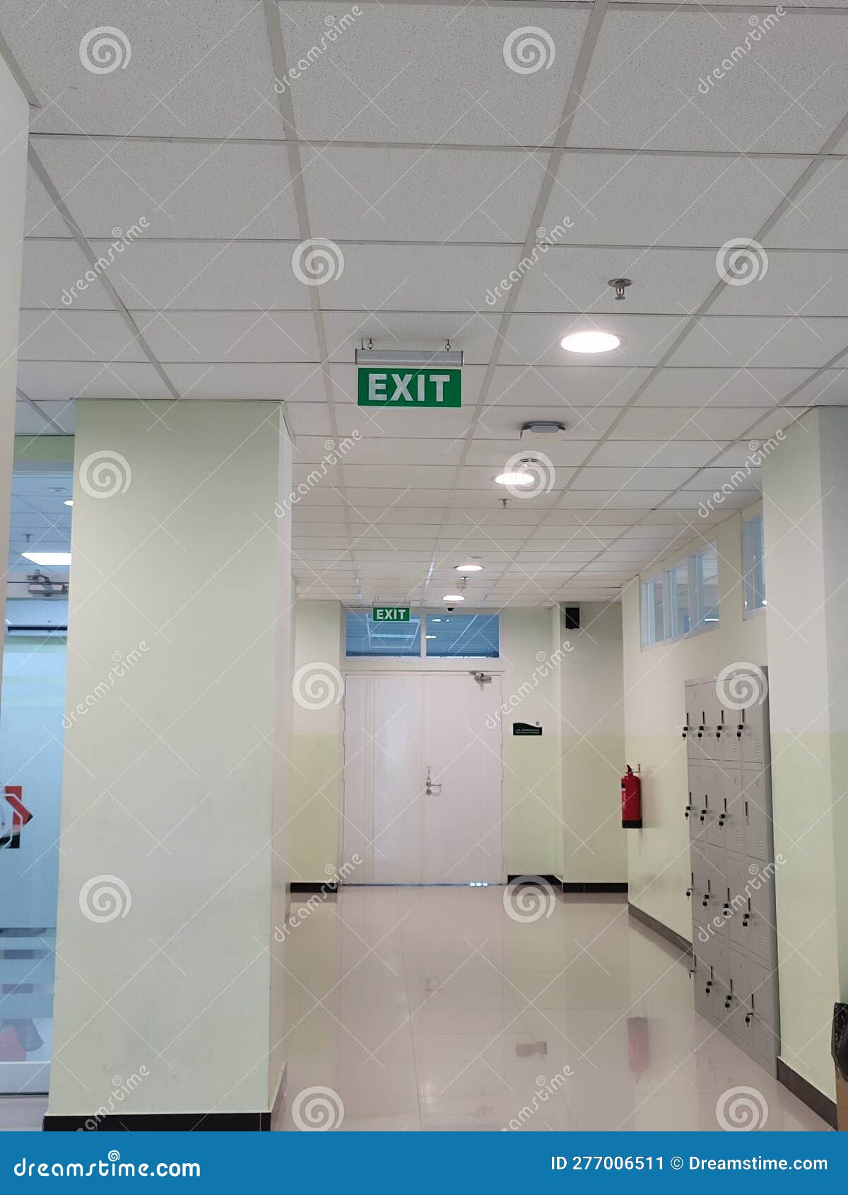 Laboratory Building Exit Area in UIN Surabaya Stock Image - Image of ...