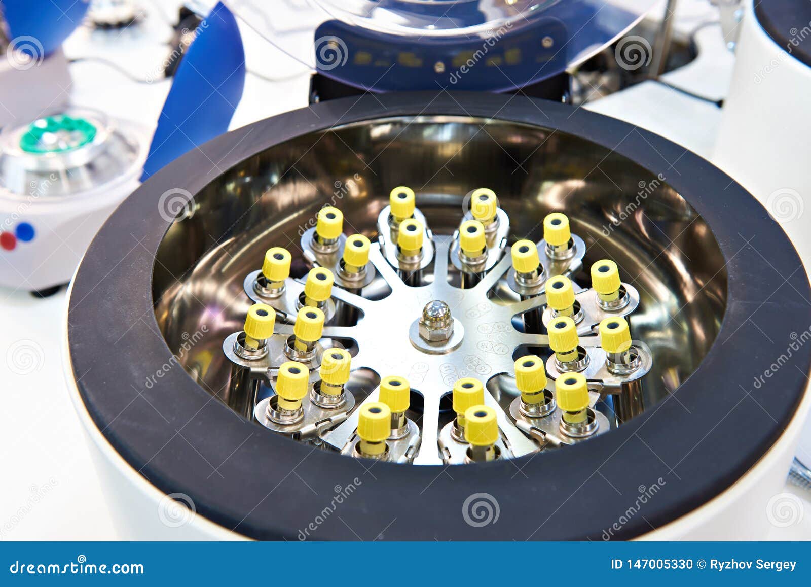 Laboratory Centrifuge for Analyzes Stock Photo - Image of science ...