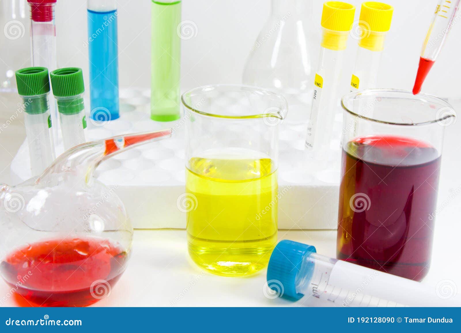 Laboratory Chemical Liquid Elements and Research Diagnoses, Instruments ...